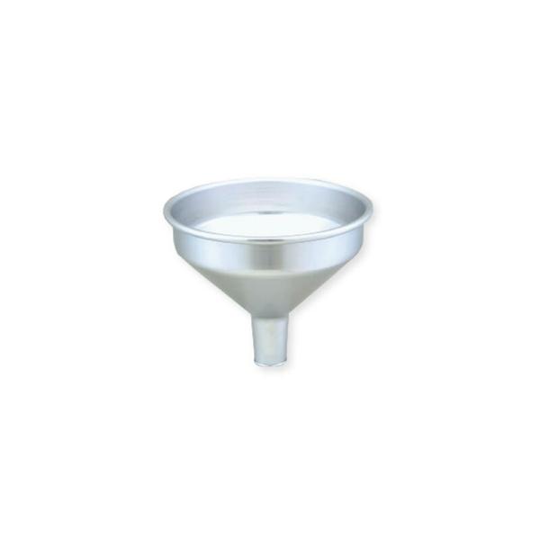 シルバー 広口漏斗 (上合) 24cm商品コード 623243規格WDH：253×253×203mm板厚：1mm重量：205g下口径：76mm