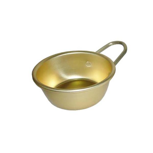 マッコリカップ 手付 11cm商品コード 511113規格WDH：164×119×62mm板厚：0.6mm容量：400cc重量：50g