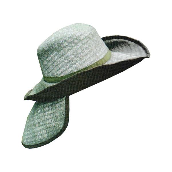 スタイリッシュ涼(すず)かちゃん・帽子 + 着脱式ケープ・男女兼用つばにはワイヤーが入っているので、自由なスタイルでしっかり日差しを遮ります。ワイヤー入りのつばは好みのスタイルに自由にアレンジができます。●本体：ポリエチレン　つば：ポリエス...