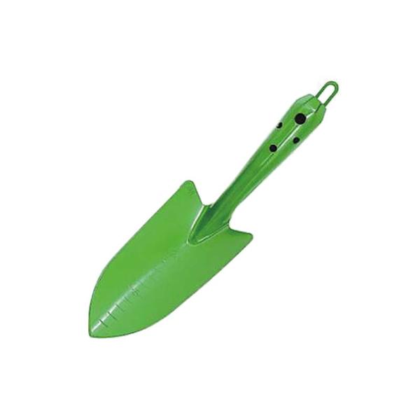 OWL カラー共柄移植ゴテ #500-GR グリーン●小型スコップの代表選手！ 4つのカラー型番：#500-GR型式：グリーン商品コード：301505全長(mm)： 280重量(g)：210