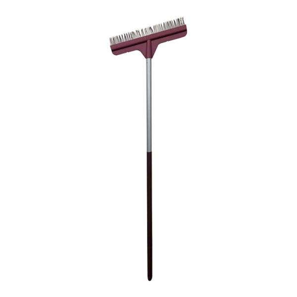 12本でのお届けです。製品サイズ：(約)365×32×1310mm製品重量：(約)0.8kg梱包サイズ：(約)1280×380×190mm梱包重量：(約)11kg[材質]柄：スチールヘッド・フック：ポリプロピレン樹脂ネジ部：ポリエチレングリ...