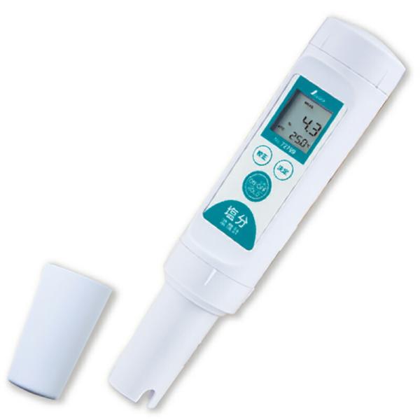 【特徴】●コンパクトで携帯に便利です。●ホールド機能付です。●自動温度補償（ATC）機能付です。●導電率測定機能付です。●液体温度測定機能付です。●保護等級IPX5※なので水に濡れても安心して使用できます。※防水性能：いかなる方向からの噴流...