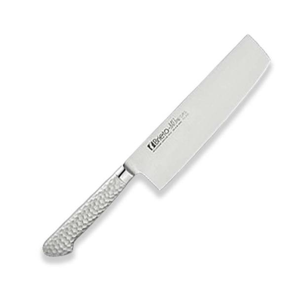 ◆本刃付け　砥石による本格的な刃付けを施し、鋭い切れ味を　持続させます。◆本研刃造り　本刃付けする前に研ぎ直しを容易にするため、水　砥の荒砥・中砥を使用。刃基を研ぎだしてあります。◆一体構造　刀身とハンドルはすき間のない一体構造。◆モナカハ...