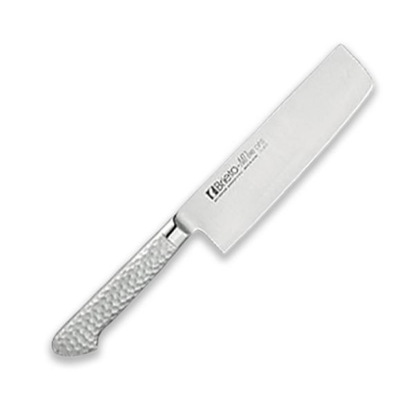 ◆本刃付け　砥石による本格的な刃付けを施し、鋭い切れ味を　持続させます。◆本研刃造り　本刃付けする前に研ぎ直しを容易にするため、水　砥の荒砥・中砥を使用。刃基を研ぎだしてあります。◆一体構造　刀身とハンドルはすき間のない一体構造。◆モナカハ...