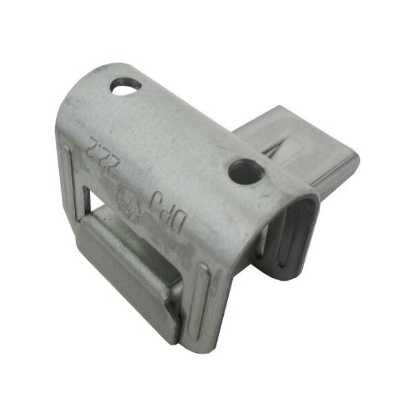 ビニペットとパイプをクロスに止めます。クサビ中打ち式ですのでドアに当たりません。クサビに抜け防止用ストッパーがあるため、安全で振動に強くしっかり固定します。商品仕様実際のパイプ径　φ25.4mm