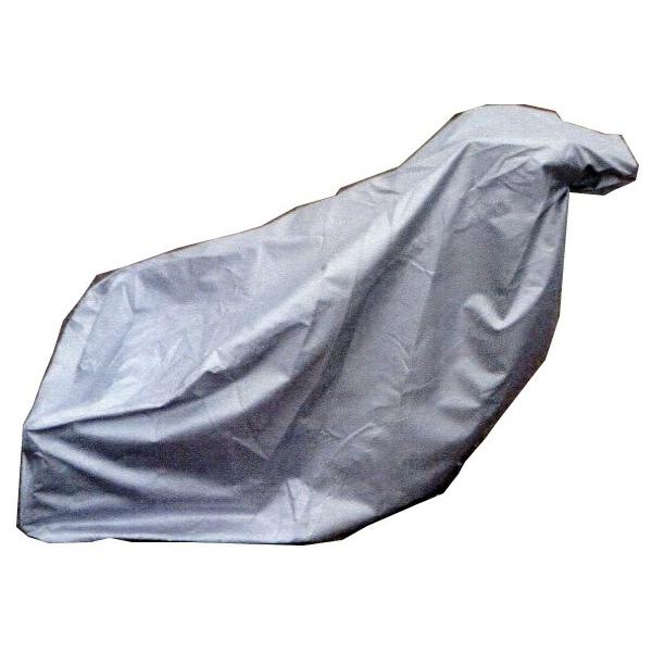除雪機を、雨、雪、ホコリ、直射日光から守ります。長期保管時にも最適です。このカバーは除雪機80cmブレードタイプの除雪機用です。※一般タイプの除雪機には、使用できません。シルバーオックスフォード　300デニール生地使用。