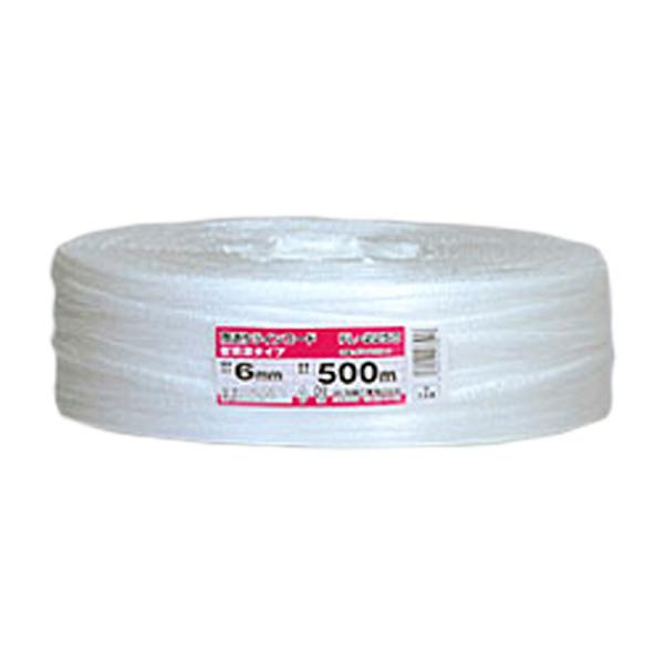 太さ：6mm標準長さ：500mタイプ：R50品番：FL-2250色：白材質：ポリプロピレン＜特長・効果＞省資源化により低コストを実現し、ボリューム・強度・品質等は従来品と変わりません。ゴミの軽減にも繋がります！