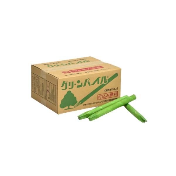グリーンパイル スモール 70本入登録番号：生第92839号種類：化成肥料成分：チッソ(N)17：リンサン(P)10：カリ(K)10形状：棒状内容量：1箱 70本入りジェイカムアグリの樹木専用打込み肥料「グリーンパイル」です。打ち込むだけで...
