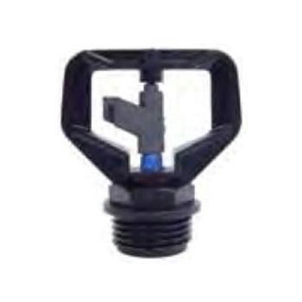 多目的低圧スプリンクラー●仕様推奨ノズル：青散水量：1.68〜2.38L/分散水直径：8〜9.6m推奨使用圧力：0.1〜0.2MPa散水仰角：360°