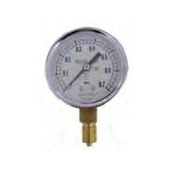 圧力計●仕様圧力0〜0.7MPa用 1/4"オス