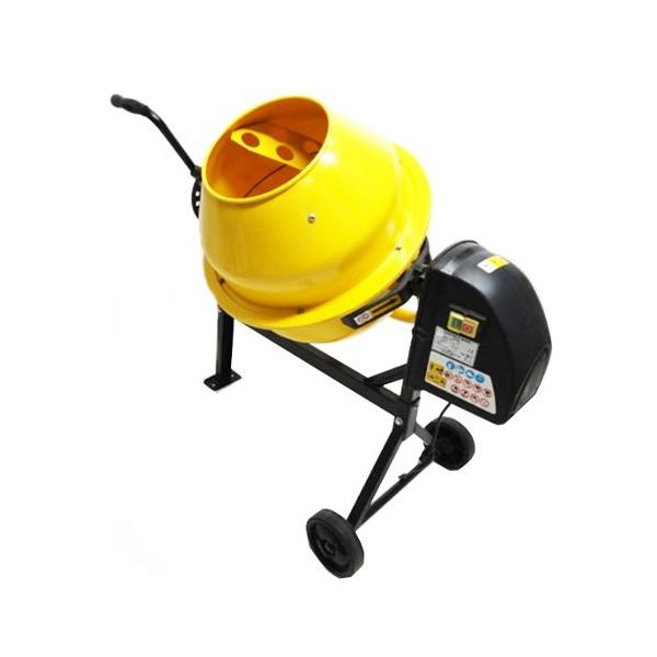 各種園芸用、農事用肥料、家畜飼料の混合に！ガーデニングや家庭菜園の肥料作りにも！ブロック塀等のコンクリート工事に！タイヤ付きで移動が簡単です！商品仕様電源　単相　100V 50/60Hz消費電力　150W S6 30%ドラム容量　46L練り...