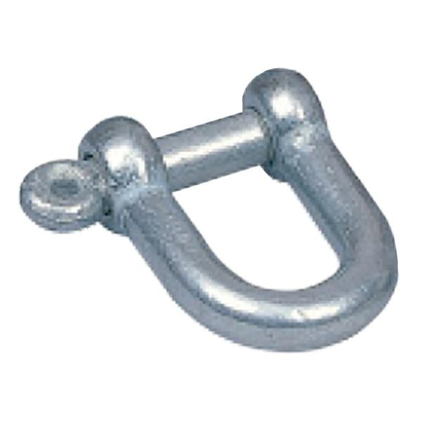 ロープ付属金具ネジジャックル(白) 電気メッキ NS型式： NS38本体の径 A： 38 mm内径 幅 B： 76 mm内径 長さ L： 129 mm使用荷重： 4.5 ton自重： 6240 gスリーエッチ HHH