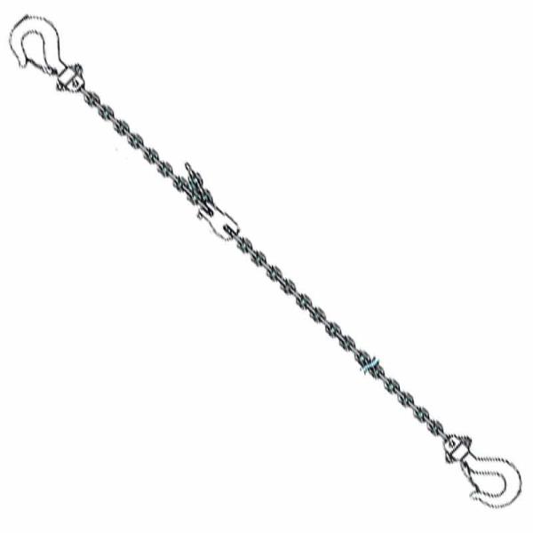 PP1ton PP2ton パレットプーラー用 フック付 チェーン●ベルトスリングで作られていますから、軽くて取扱いが簡単。●ベルト幅25mm、アイフック付。 型式 ： PPB 6m全長 ： 6 mスリーエッチ HHH