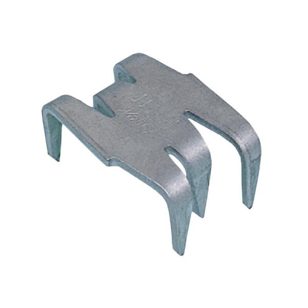 ベルト金具 ブリストル型式 ： B119番号 ： No.119A ： 74 mmB ： 58 mmC ： 55 mmD ： 34 mm鉄板厚み ： 4.5 mm使用調帯の厚さ ： 16〜21 mm1箱入数 ： 36 個●打込むことにより熟練...
