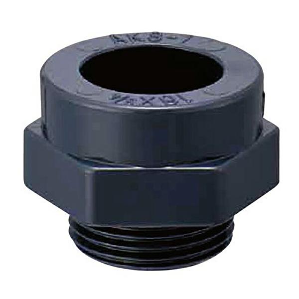 消雪ノズル（散水ノズル）サポート・メンテナンス  塩ビソケットAKS-1 塩ビソケット用途＞ツノ管接続用塩ビねじ込式ソケット[耐衝撃性 硬質塩化ビニル製（HIVP同等)]ねじサイズ ： G3/4●ASANOのソケットは市販のバルブソケットよ...