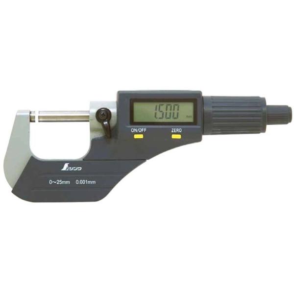 ・一目でわかるデジタル表示です。・クイックドライブ+太いシンブルでスピーディーな測定が可能です。・比較測定のできるゼロセット機能付きです。・オートパワーオフ機能付です。・パイプの肉厚測定に便利な球面アタッチメント付です。・測定面超硬チップ付...