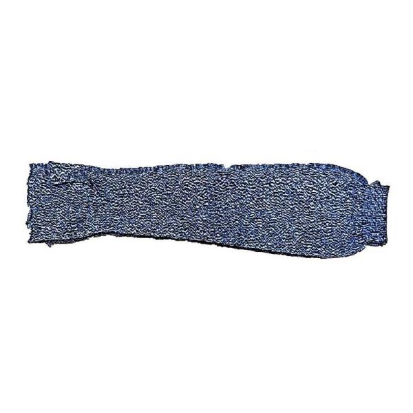 手のひら、手の甲も守れるパームタイプ。用途・ガラス工業・自動車工業関係・精密機器工業・エンジン組立・アルミサッシ組立耐切創腕カバー。カットレベル：4（EN388）。3D編みで腕にフィット。素材：高強度ポリエチレン入数：5双色　：グレー全長：...