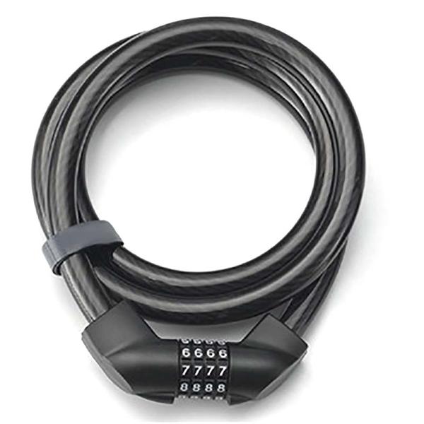 作業現場・工事現場での盗難防止に！自転車・バイク等の盗難防止に！数字がクッキリ、見やすい！4ダイヤルロック好きな番号に設定できます。ワイヤーの太さ：16mmワイヤーの長さ：150cm重量：約800g