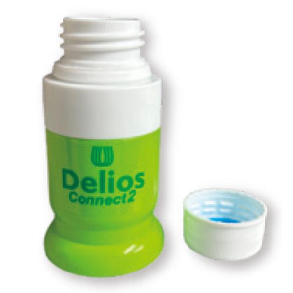 ろ過材料：中空糸膜(ポリサルホン)、繊維状活性炭、不織布カートリッジ本体材料：ABS樹脂口栓部材料：ポリプロピレンキャップ材料：ポリプロピレン、ポリエチレン浄水能力：約500L：試験水（濁度2度）での通水結果。  1.2L/分：水道水、手押...