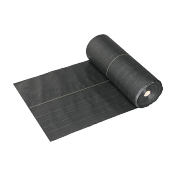 獣害と雑草にお困りの方へ防草シートに電線を織り込むことにより、電気柵の効果を落とすことなく防草効果を発揮することのできる電気柵下専用の防草シートです。PP製のシートで電気柵下の雑草を抑え、雑草の付着による漏電を防止します。導線を織り込んでい...