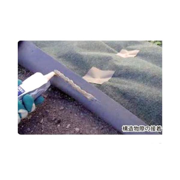 10本入り初期接着性（タック）があり、接着力が強いため、巻き癖がついて反り返るシートの接着や硬めのシートの立ち面の接着に適しています。シートと構造物などの隙間あるいはシート重ね部からの雑草発生や風侵入によるシート捲れを防止します。500ml