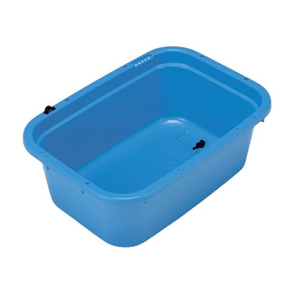 用具の洗い物や野菜の洗浄用の桶●製品特徴新しい水抜き栓で水漏れしにくく、また排水溝周りの段差で水が残りにくくなりました。●製品仕様製品コード：208040-02　外寸：755×535×290mm有効内寸：630×410×273mm　色相：ブ...