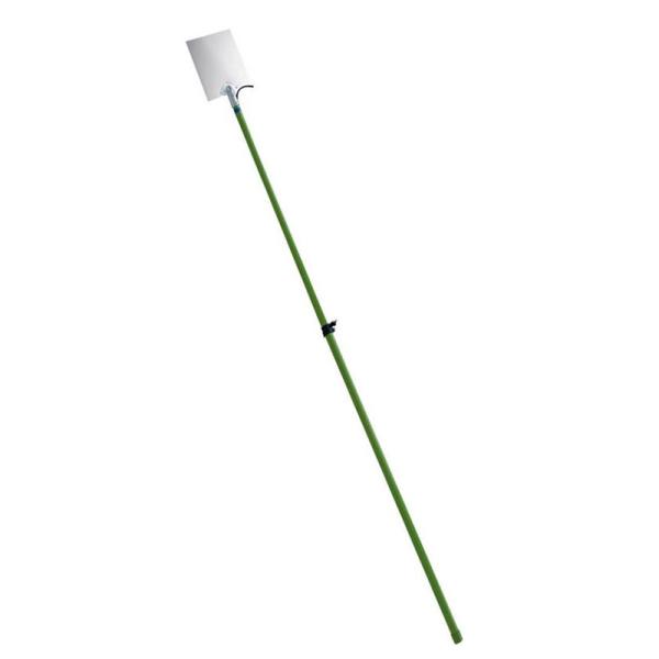 【説明】軽量でシンプルなタイプの雪切です。屋根からせり出した雪（雪庇）やツララ落としに。ヘッドはアルミ製で軽量です。商品名：（アルミ）雪切り スチールパイプ伸縮ロック式（組立式）メーカー名：浅野木工所商品番号：24015JAN:499489...