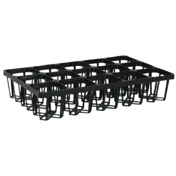 システムトレーシリーズに「白色」が定番在庫品として加わりました。ポリポットに対応はもちろん、大人気商品「プラステラ」シリーズにも対応!カラーに合わせてお使いいただけます。カラー：ブラック規　格：W53×D32×H9.7cm入　数：30個★C...