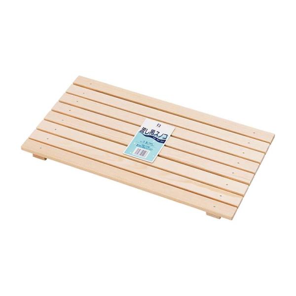 木の流し用すのこ。最近は什器としての使用も多いです。商品サイズ/約42×26×H2.7cm包装/シュリンクパック生産国/日本