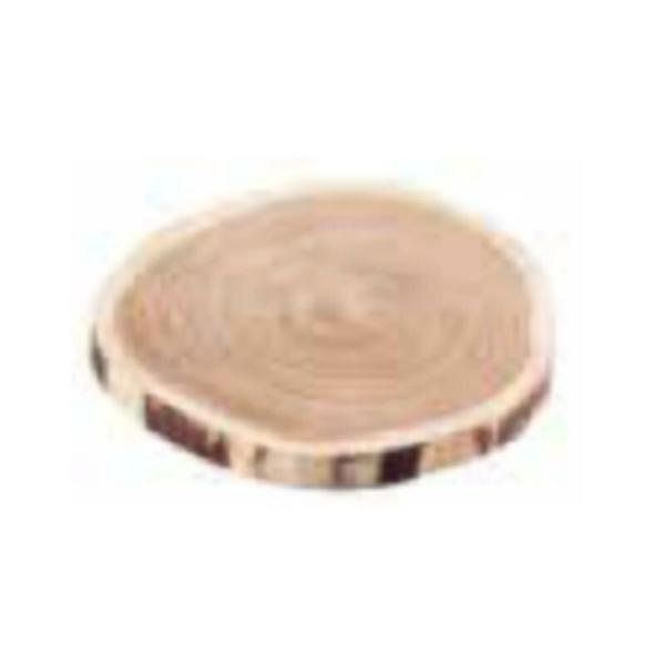 日本製の木の年輪コースター。原木の風合いをそのままコースターにしました。※天然木の年輪なので、サイズ、木目、樹皮の有無に違いが出ます。　ご了承のほどお願いいたします。商品サイズ/約10φ〜11φcm包装/裸生産国/日本