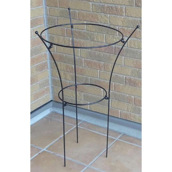 【特徴】　・お気に入りの花を自然な形で保持し、咲き終わるまで優美な姿を楽しめます。　・花が咲く前に設置するプラントサポートはやさしい円弧で花を美しく自然な花束の形で支えます。　・オフシーズンには簡単に分解できますので場所をとらず収納できます...