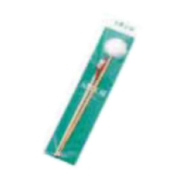 木製の耳かき。長さの違う2本セットです。長い方(18cm)は梵天付きです。商品サイズ/約15cm、18cm包装/袋（フック可）生産国/中国