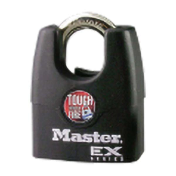 門扉やフェンスへの侵入防止、屋外倉庫の防犯に。●シャックル部のカバーが露出を抑え、切断攻撃を防ぐ●切断に強い焼入れ銅製シャックル●頑丈なラミネートスチール構造●セキュリティ性が高いデュアルボールロック機構を採用●鍵4本付サイズ(約)：幅5c...