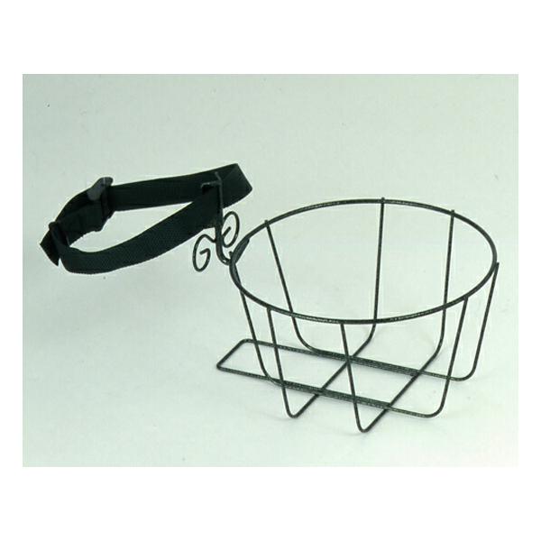 ネジ・釘なしでポールや柱に花が飾れます。【使用可能】植木鉢：４〜７号鉢まで受け皿：６号まで【仕様】サイズ(mm)：２６５×２３０×１７５リング直径：２２０φ重量：０.４ｋｇ耐荷重：７ｋｇ取付外周寸法：２０〜６５ｃｍまで塗装：グリーンハンマー...