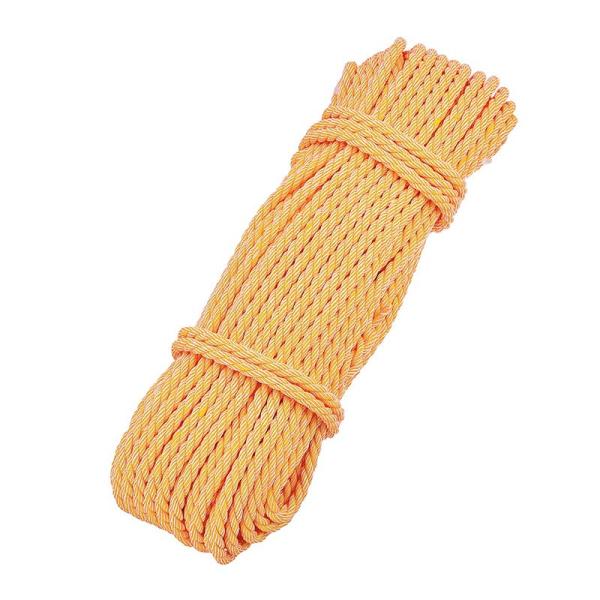 ●引っ張り強度：6.86KN（700kgf）●両端が輪になっている「アイスプライス（サツマ）加工」サイズ：9mm×10m素材：ポリエチレン・ポリエステル混合※正しい用途以外のご使用はお控え下さい。