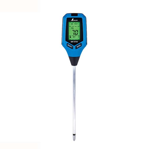 特長●エラストマーで滑りにくく、土壌に挿しやすい形状。●液晶画面は大きな数字で視野角が広く、楽な姿勢で数値が読み取れます。●正面のモードスイッチで土壌酸度※と温度の切り替えが簡単にできます。●バックライト機能付。●土壌温度、照度、土壌水分、...