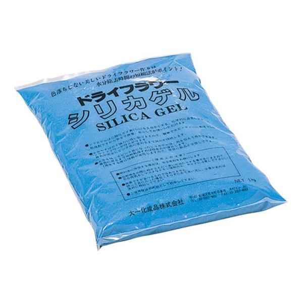 ドライフラワー製作用のシリカゲルです。青粉が湿気を吸うとピンクに変わります。メーカー名：松村工芸株式会社ドライフラワーシリカゲル　青73-10060-0　4958556120085材質：シリカゲルサイズ：1kg入数：1袋