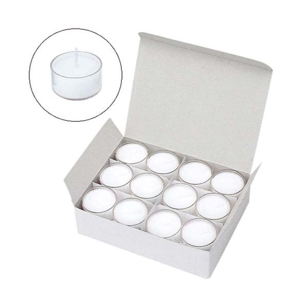 シンプルな小さめキャンドルです。フラワーアレンジメントや、インテリアなどにも。※燃焼時間：約5時間メーカー名：カメヤマ（株）クリアカップティーライト163-835100-0　4901435835105サイズ：φ4×H2.2cm材質：ポリカー...