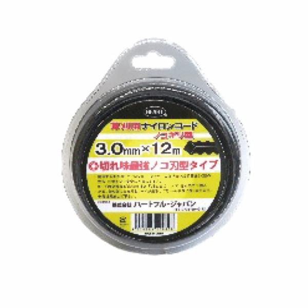 形状：ノコギリ型材質：ナイロンサイズ：3.0mm×12m入数：10個