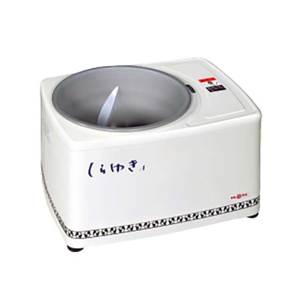 地域に密着したお餅つきに！（かんころ餅、新粉餅、きりたんぽ、みそつき）ホッパーはワンタッチ脱着方式。キャビネットタイプのスマートな機構です。タンク内の抵抗体がしらゆき独特のおいしい餅に仕上げます。掃除がらくなテフロン加工タンク付。機種名：餅...