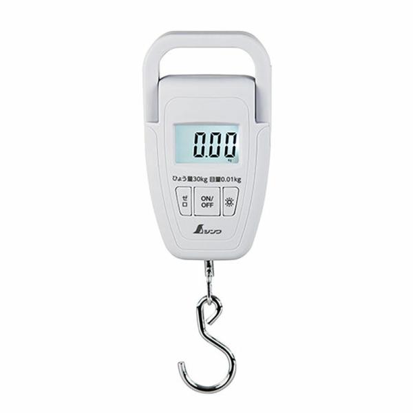 特長●風袋引機能付で容器などの重さを引いた測定ができます。●計量フックに掛けられない大きさの物でも測定できる、補助ベルト付です。●ホールド機能付です。●オートパワーオフ機能付です。●バックライト機能付です。仕様●ひょう量 30kg●使用範囲...