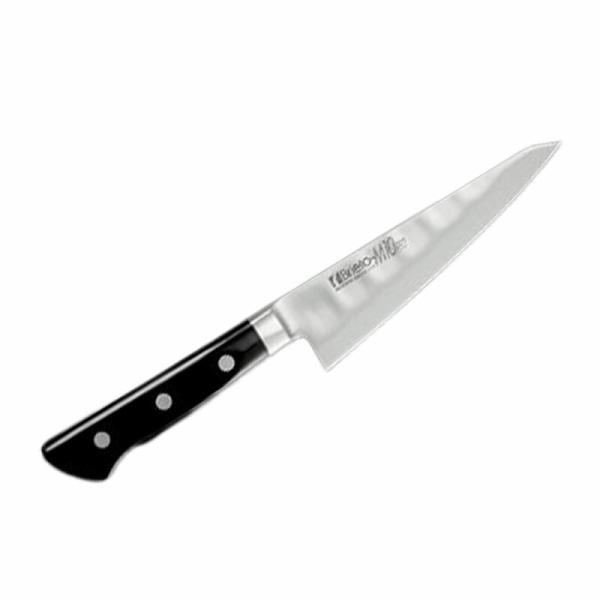 ◆本刃付け　砥石による本格的な刃付けを施し、鋭い切れ味を　持続させます。◆本研刃造り　本刃付けする前に研ぎ直しを容易にするため、水　砥の荒砥・中砥を使用。刃基を研ぎだしてあります。◆サブゼロ処理　1050℃で焼き入れ後に、−73℃以下に冷却...