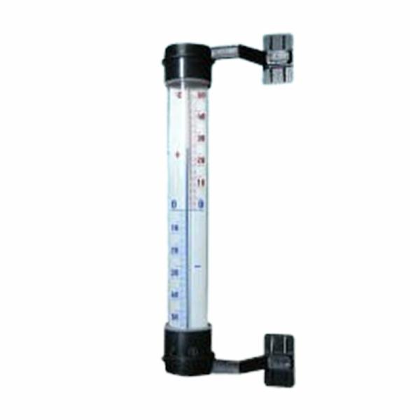 【商品紹介】付属の両面テープで窓の外に貼り付けて外気を測定をします。大型ガラス棒式ですので見やすく室内に居ながら外の気温がわかります。【規格】●測定範囲：-50℃〜50℃●サイズ（約）：測定部：H305mm x 50φ　　　　　　　　接着部...