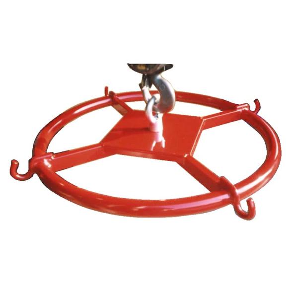 お使いのチェーンブロックに又はクレーンに収穫してきたモミを1トンパックごと、トラックからそのまま農舎へ簡単に運べます。そのまま乾燥機へモミを移動できます。ロープ掛けが非常に簡単です！フック先端は内側に曲げ加工してあるので、安全です。フック4...