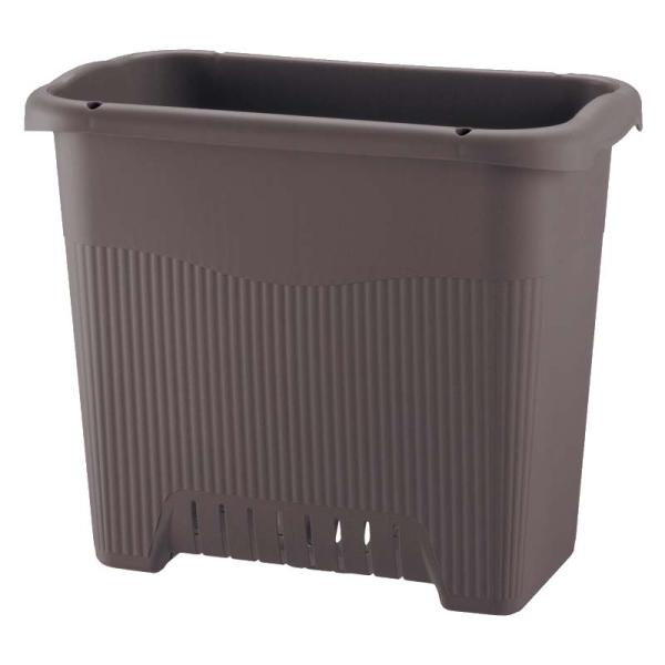 根果菜・実野菜をだれでも上手に育てられる機能が充実！人気の高い「じゃがいも」「大根」を、ベランダで簡単に栽培できます。トマトやキュウリなどの実もの野菜も楽しめます。・大根がしっかり育つ、深さ40cmを確保・通気、排水性がよいサイドスリット付...