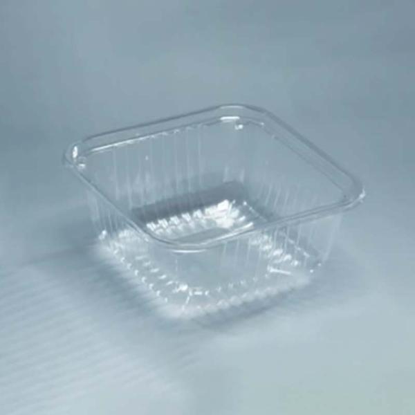 確かなテクノロジーにより生産され、JHP規格に合格した安全・無毒性の容器は、フルーツ・菓子・惣菜などあらゆる食品容器に、幅広く使用されています。透明度が高く、再利用可能で環境に優しい材質です。軟化温度60℃。商品コード：21699サイズ：1...