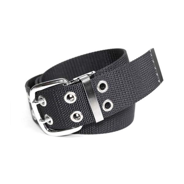 ナイロン2ピンベルト■布製ベルト■ベルト長さ調節可能■日本製品番：FT-1069カラー：ブラックサイズ：帯幅3.8cm×全長130cm原材料：[帯部]ナイロン　[バックル]鉄入数：1本