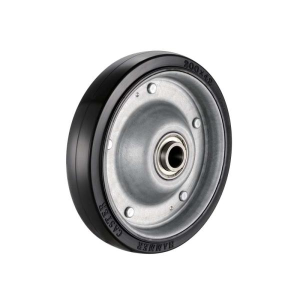 施設栽培暖房用の温湯管レール上を走行するために開発しました。パイプ径はφ48.6〜50.8に適合。駆動輪には頑丈な鋳物タイプK-676をご利用ください。専用ゴム車輪K-673と組合せて使用することで、パイプ以外の場所でもスムーズに走行するこ...