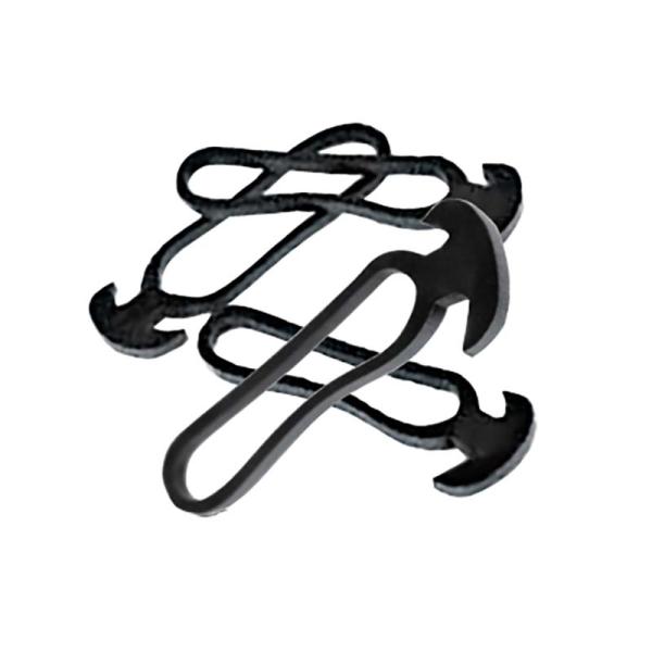 直射日光・雨・風に強く、安心。楽らく！スピーディー！結束と誘引がこれ一つでできます。支柱の結束に。農作物の誘引に。花の束ねや袋止めに。配線ケーブルや工具のまとめにも。品番：AK10-500サイズ：長さ100mm×厚み2mm最大結束直径：60...