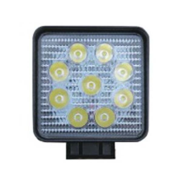 LED作業灯です。集光タイプは、より直線的に光を照らします。●L1028-27W商品コード：410-10-0827-0発光角度：集光タイプ色：白明るさ：1950lm寿命：30000時間以上サイズ：136×110×58mmボルトサイズ：M10...
